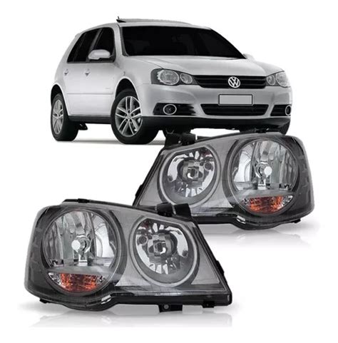 Par Farol Golf Cromomix Cinza Parcelamento