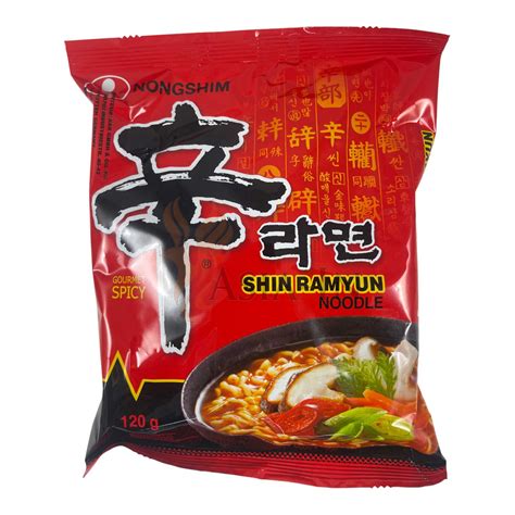 Shin Ramyun Instant Noodle Soup Nong Shim 120g