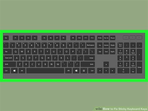 How To Fix Sticky Keyboard Keys Wikihow