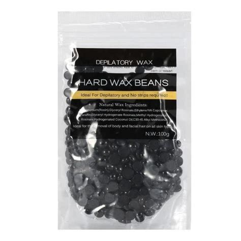 EBTOOLS Haricot de cire 100 g sac sans bande dépilatoire bras jambe