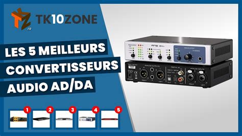 Les 5 meilleurs convertisseurs audio analogique numérique YouTube