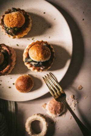 Vol Au Vent With Creamy Mushroom Sauce Velvet Vinegar