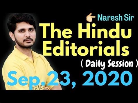 The Hindu Editorial Today The Hindu Analysis A New World Order