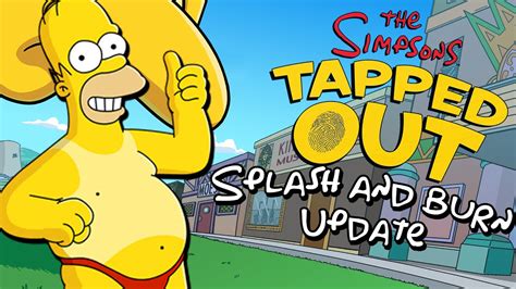 The Simpsons Tapped Out Splash And Burn Update 1 2022 YouTube