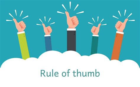 Another Way To Say Rule Of Thumb Printable Templates Free