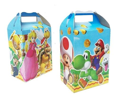 Cajas Dulceros Mario Bros Mercadolibre