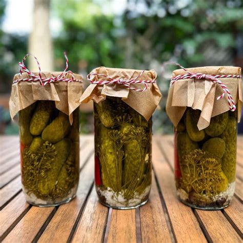 Comment faire des cornichons marinés maison pickle Cuisine maison
