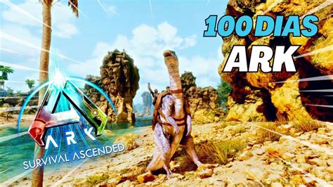 SOBREVIVO 100 DÍAS en ARK SURVIVAL ASCENDED con CRIATURAS ADICIONALES