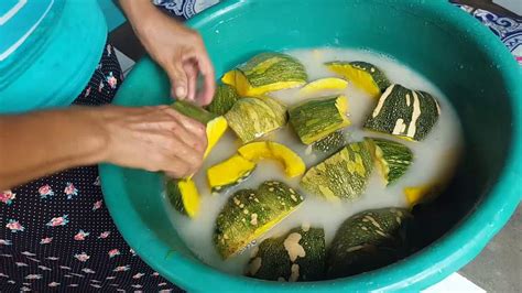 Preparando Un Delicioso Ayote En Miel Youtube