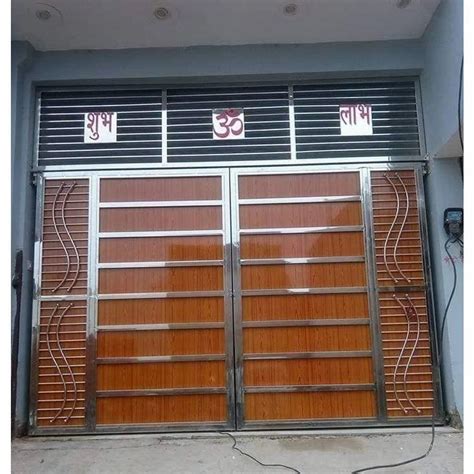 Modern Brown Mild Steel Hinged Main Gate For Home At Rs 800 Sq Ft In