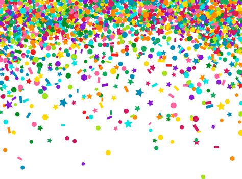 Confetti Png Transparent Overlay