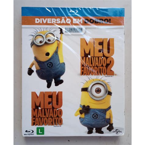 Meu Malvado Favorito E Blu Ray Duplo Lacrado Shopee Brasil
