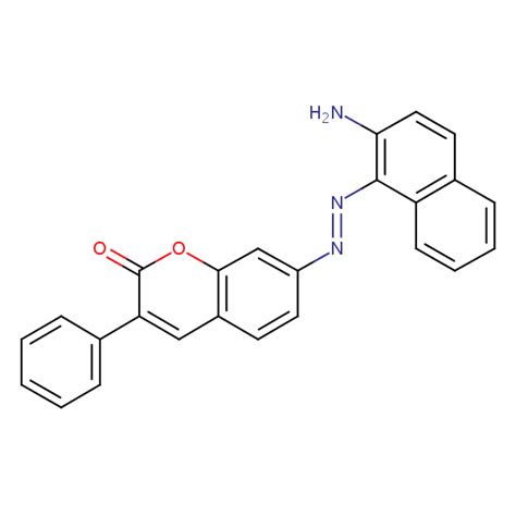 2H 1 Benzopyran 2 One 7 2 Amino 1 Naphthalenyl Azo 3 Phenyl SIELC