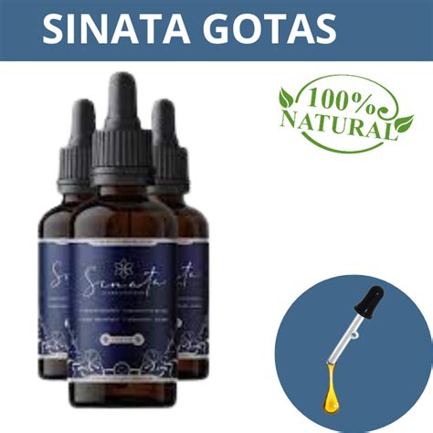3 Sinata Gotas Original Suplemento Natural Shopee Brasil