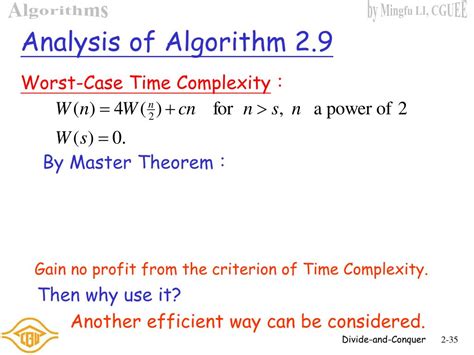 ppt chapter 2 divide and conquer powerpoint presentation free download id 6002803