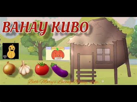 BAHAY KUBO Nursery Music Awiting Pambata YouTube