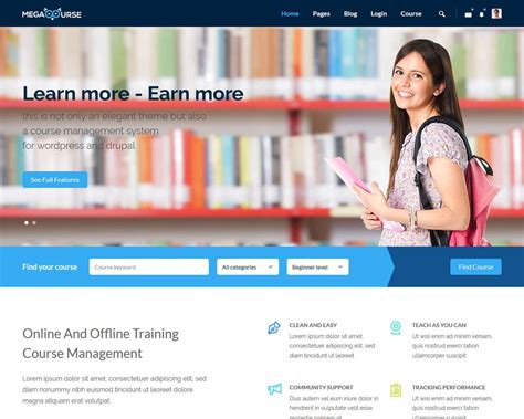 20 Best Education HTML Website Templates 2019 TemplateMag