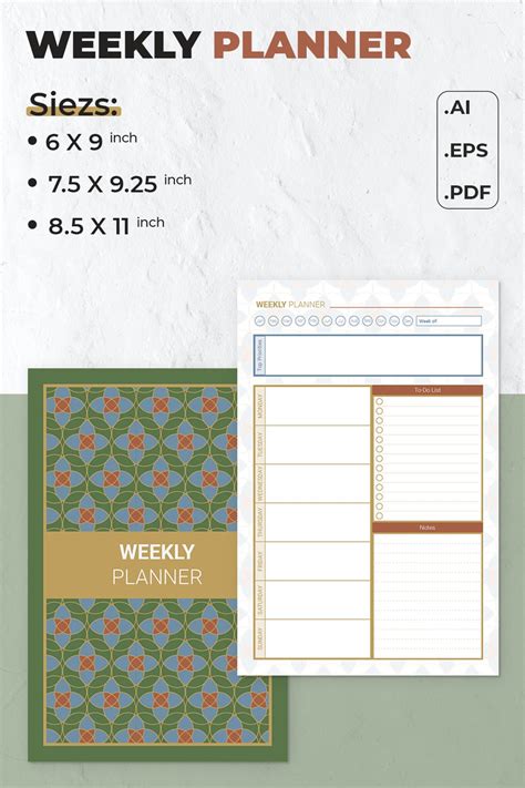 Weekly Planner Printable Template 2283756