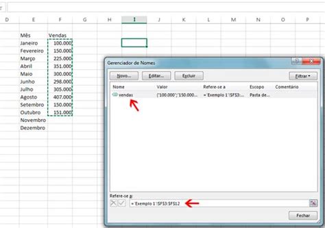 Gerenciador De Nomes No Excel Minhas Planilhas