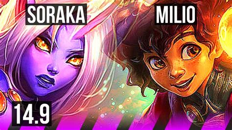 SORAKA Twitch Vs MILIO Jinx SUP 500 Games 2 2 8 EUW Master