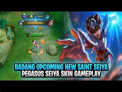 Badang Gameplay New Skin Saint Seiya Pegasus Seiya Skin Youtube