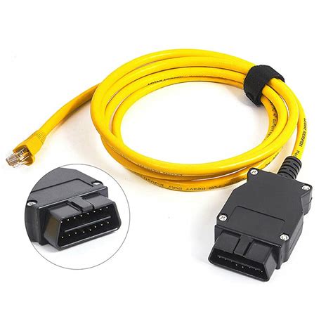 Buy Enet Cable BMW Ethernet To OBD Interface For BMW Diagnostics And