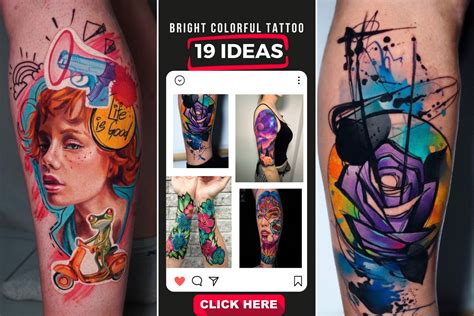 Bright Colorful Tattoo Ideas To Express Your Unique Style