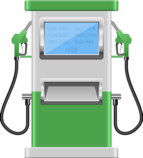 Gas Pump Clipart Design Illustration 9400880 PNG
