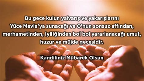 Berat Kandili Mesajları 2023 Dualı Ayetli Hadisli Resimli Yeni