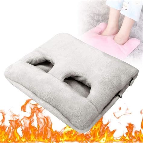 Chaussures Chauffantes Électriques Avec Chauffe Pieds En Peluche Pour