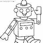 Desene De Colorat Cu Roboti Qbebe Planse Si Imagini De Colorat