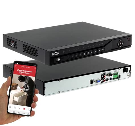 Rejestrator 8 Kanałowy Bcs Nvr0802 4K Iii Bcs Line Na 8 Kamer Ip Do