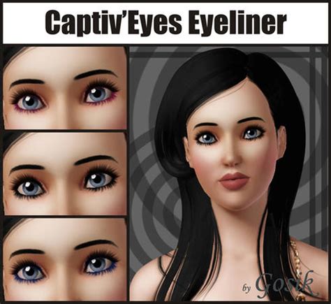 The Sims Resource Basic Winged Eyeliner 3