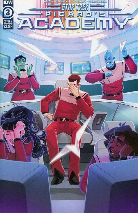 Star Trek Picards Academy Cover A Sweeney Boo Idw Eb Comic