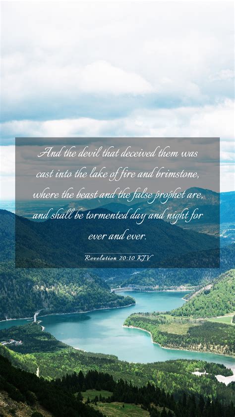Revelation Kjv Mobile Phone Wallpaper And The Devil That