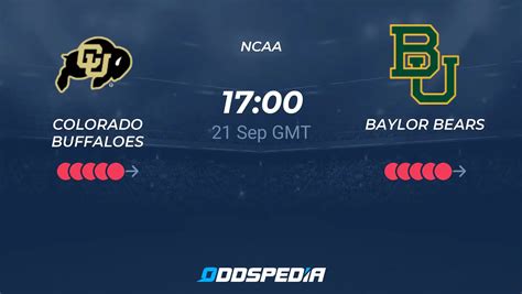 Colorado Buffaloes Vs Baylor Bears Predictions Odds Live Scores Stats