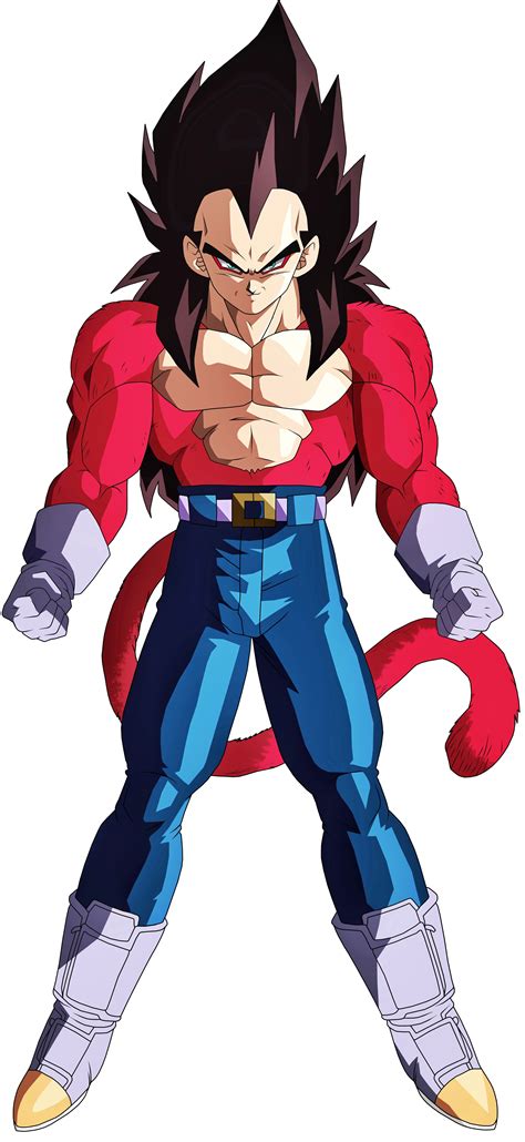 Ssj4 Goku And Vegeta Fusion By Gogeta555 On Deviantart