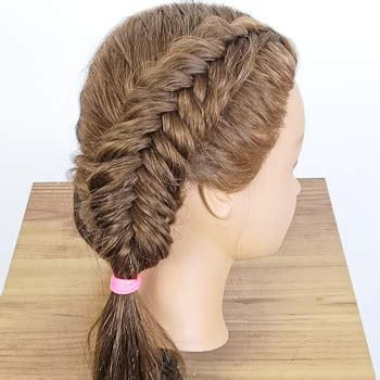 Curso De Peinados Con Doble Trenza 2 Doble Trenza Espiga En Relieve