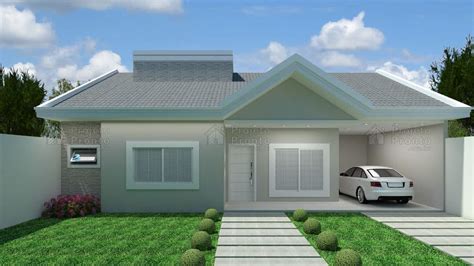 16 fachadas de casas térreas telhado exposto para você se inspirar