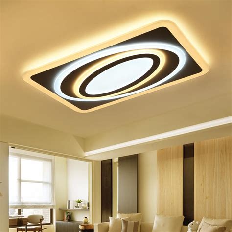 Plafon Led Techo Salon Idea Sala De Estar