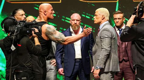 Triple H On Paul Heymans WWE HOF Induction Cody Rhodes Vs The Rock WOW