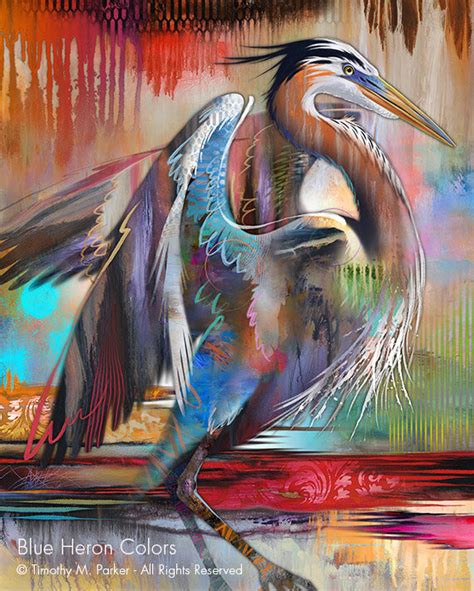 Naples Fl Bird Art Tropical Bird Paintings Blue Heron Art Egrets