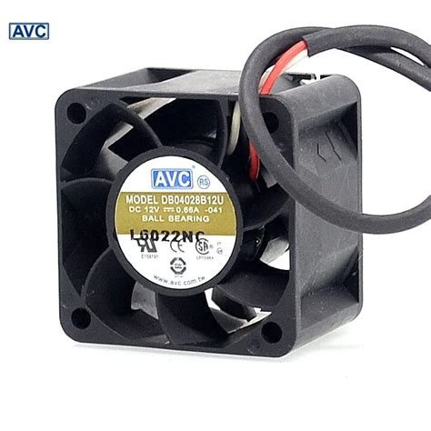 1 Sztuk 4028 40mm Podw Jne O Ysko Kulkowe Wentylatora DB04028B12U 1U