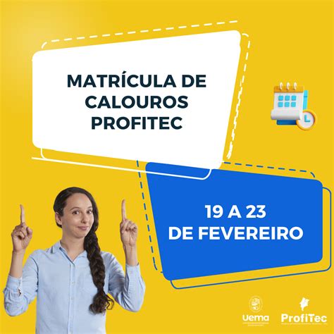 UEMA Aberto prazo para realização de matrícula de calouros ProfiTec