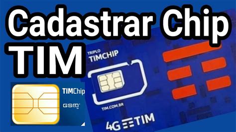 Como Cadastrar E Ativar Chip Da TIM Atualizado YouTube