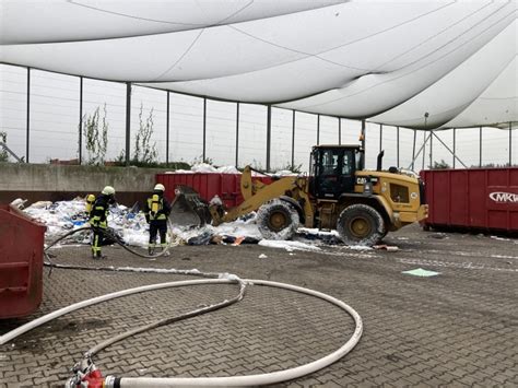Brand auf Hager Mülldeponie Einsatzbericht Hage