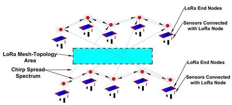 fundamental mesh topology of lora based on end to end node download scientific diagram