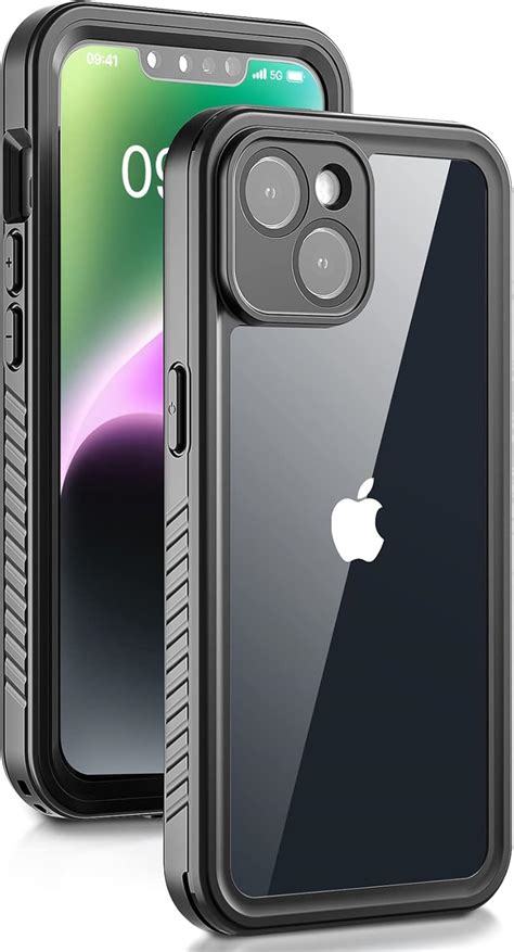 Hertekdo Funda Para IPhone 14 Funda Impermeable IP68 Para IPhone 14