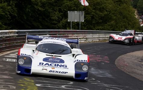El Porsche 956 C Y El 919 Hybrid Evo Juntos En El Infierno Verde