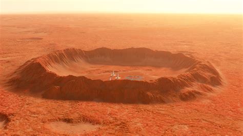 SpaceX Starships At Mars Base Alpha By Konstantin Ermolaev Human Mars